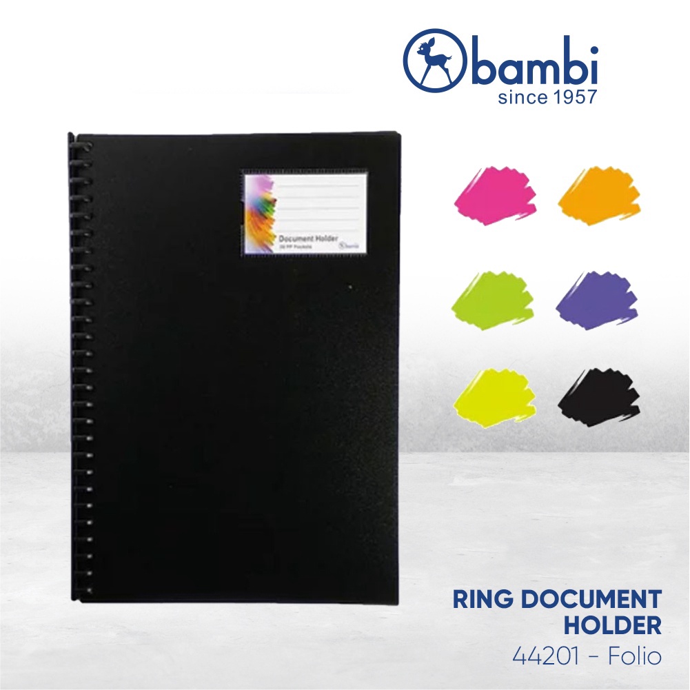 Jual MALL Bambi Map Document Folio Tempat Dokumen Ukuran Folio Document ...