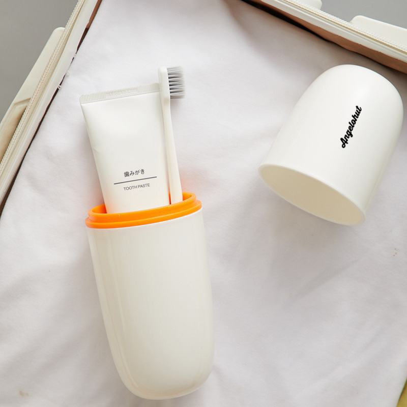 Jual Angelohut T10001 Travel Cup Tempat Sikat gigi Odol Portable ...