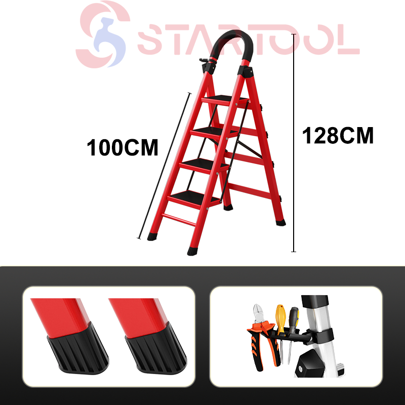 Jual （COD）Tangga 3/4/5/6 Step Tangga Lipat Multifungsi Lipat Tangga ...