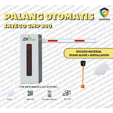 Jual Paket Palang Parkir Barrier Gate Cmp 200 Stand Alone + Instalasi 