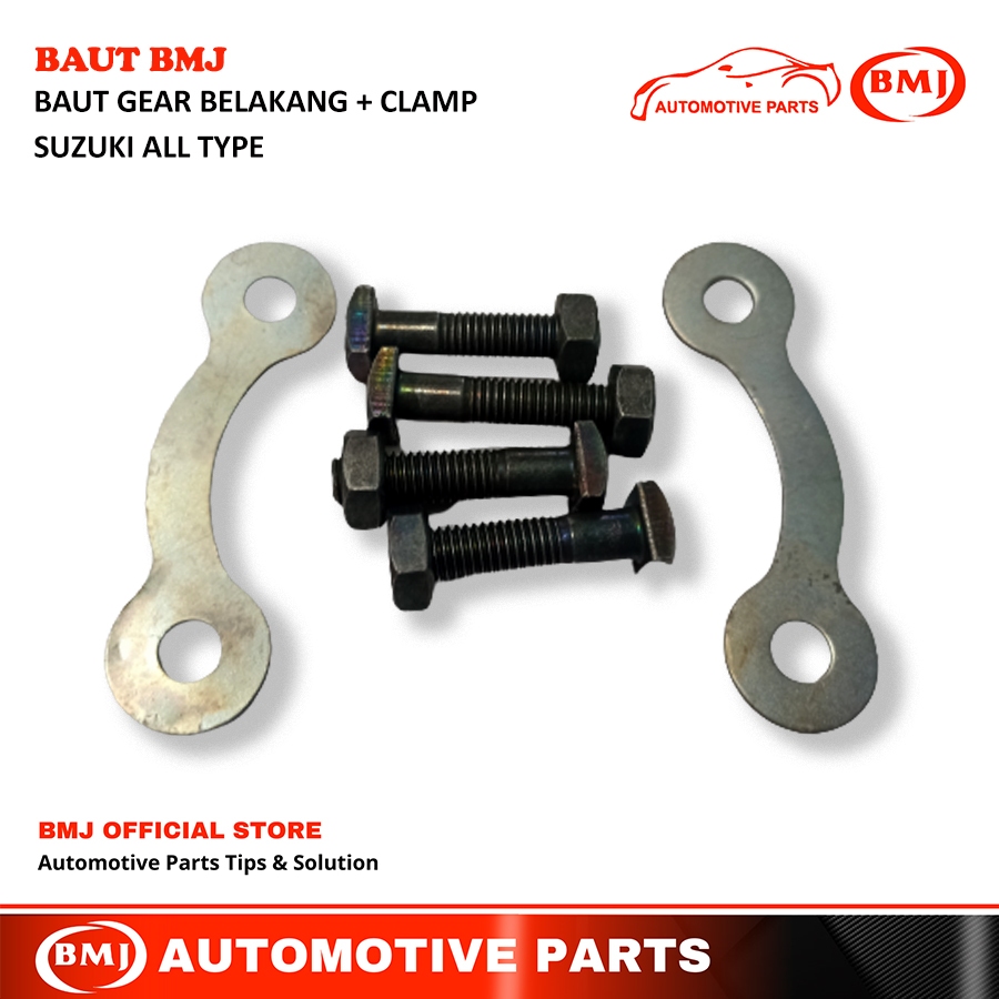 Jual Baut Gear Belakang + Clamp suzuki All Type BMJ | Shopee Indonesia