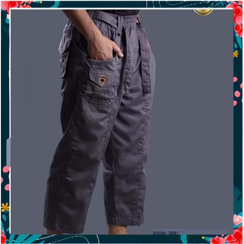 Jual Sirwal Boxer Pria Laki-laki Dewasa Al Hanif Katun Drill Cingkrangl ...