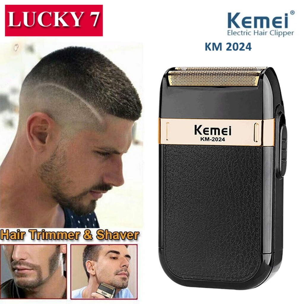 Jual KEMEI KM 2024 / KM 1102 Alat Mesin Cukur Kumis Jenggot Botak Original Hair Clipper Elektrik ...