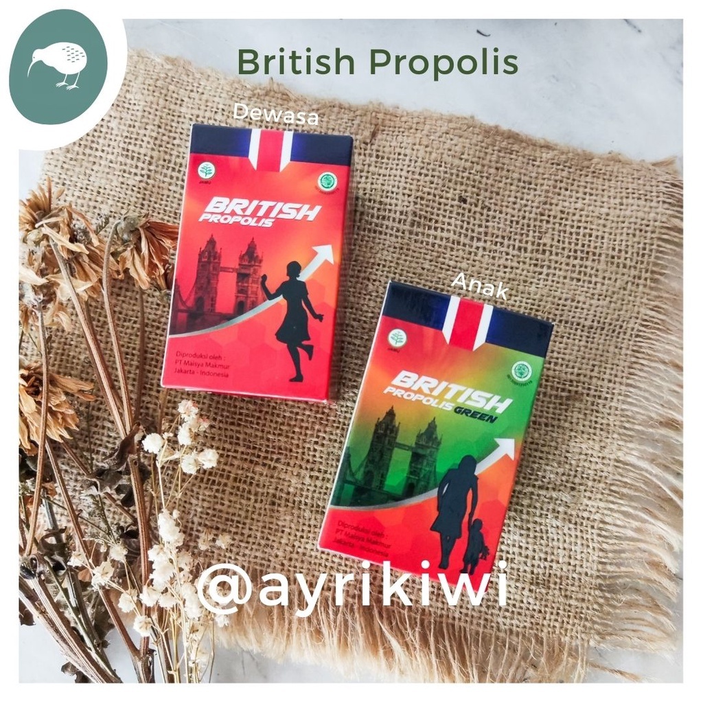 Jual BP British Propolis (Supplemen makanan Dewasa & Anak-anak 100% ...