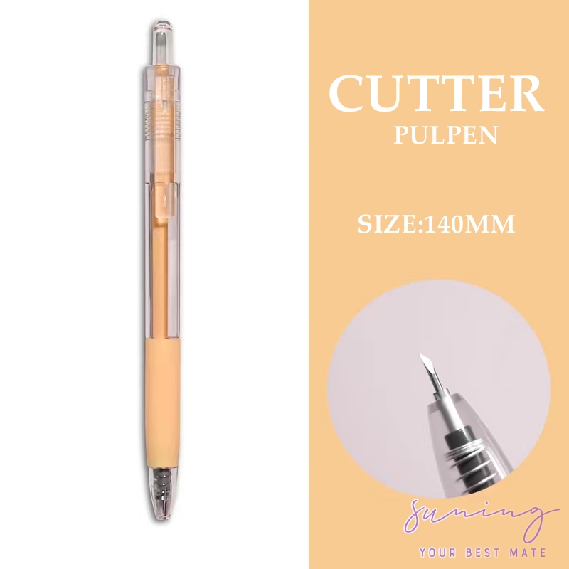Jual cutter /pen cutter for decoration office and student use pisau ...