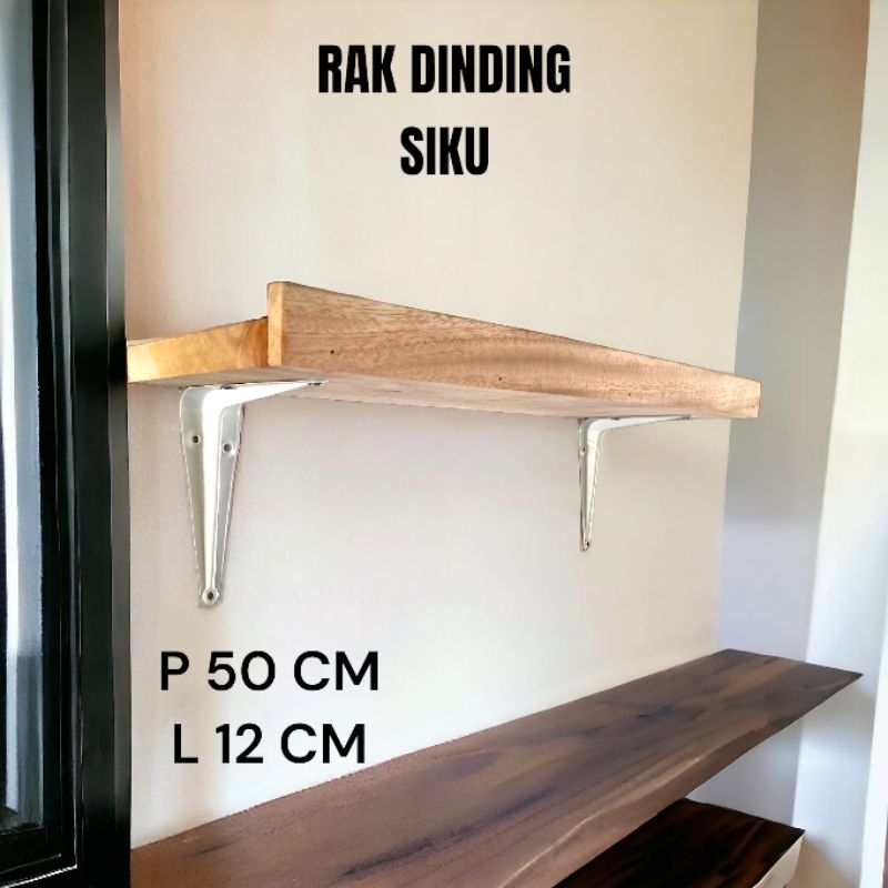 Jual Rak Ambalan Dinding Tempel Untuk Tempat Dekorasi Hiasan | Shopee ...