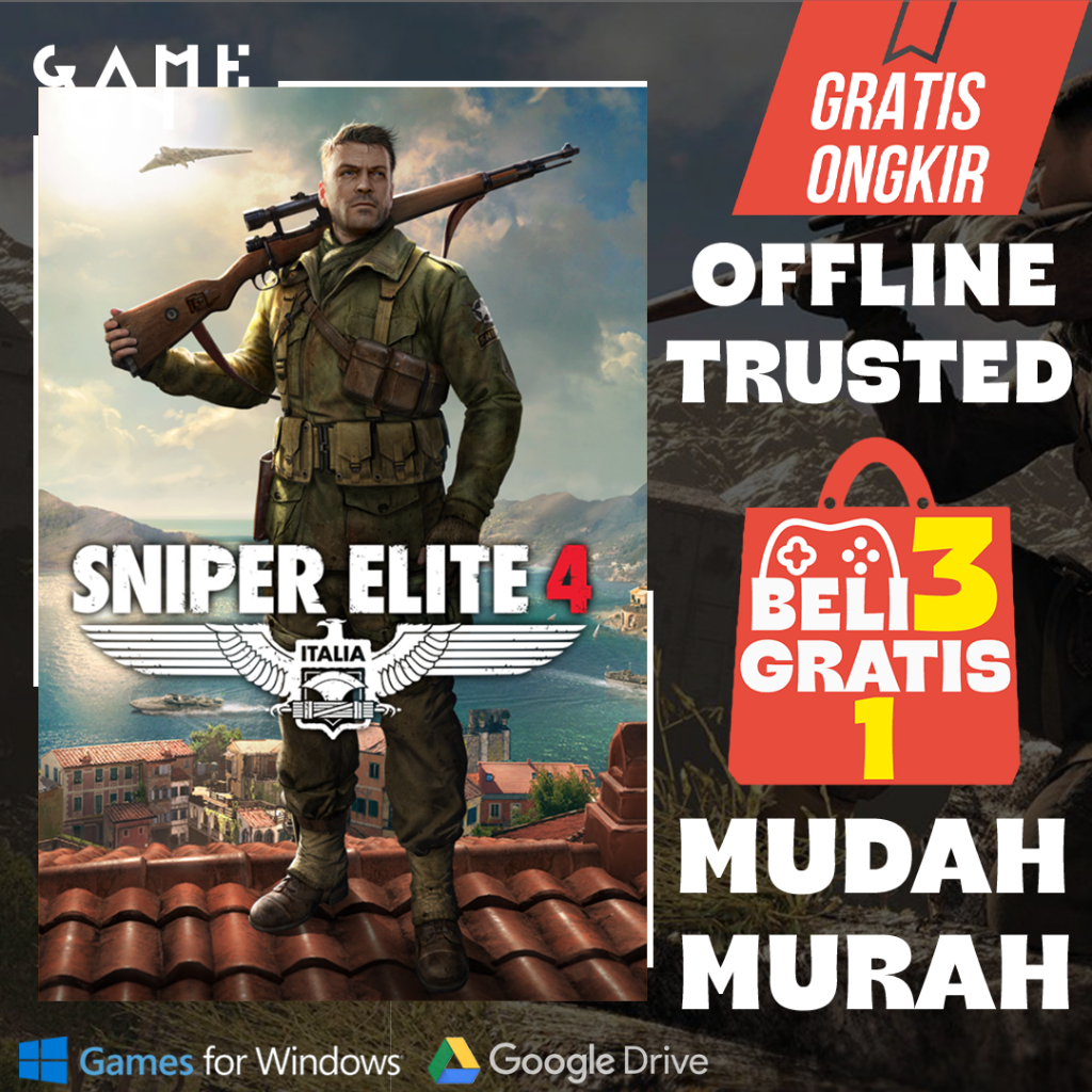 Jual Sniper Elite 4 Deluxe Edition - Game PC Adventure Action ...