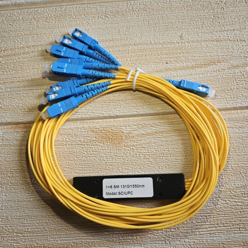 Jual spliter modular mini 1:8 sc upc/passive splitter modular mini 1:8 ...