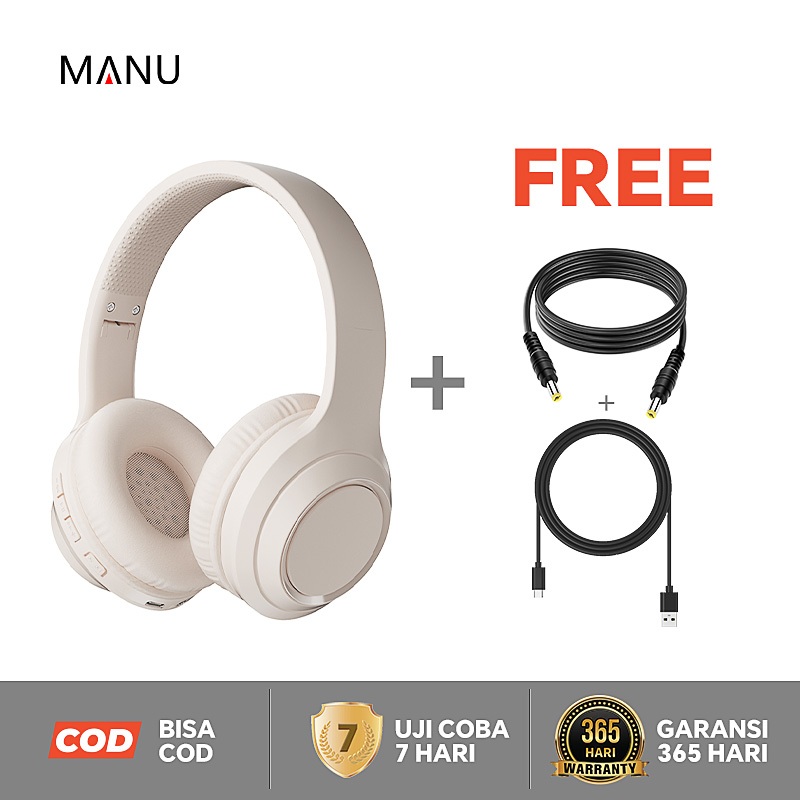 Jual 100% Original M6 Headphone Bluetooth 5.3 Dual HIFI Stereo Noise ...