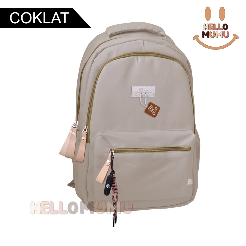 Jual Hellomumu Backpack C TIDE - HM1067 | Shopee Indonesia