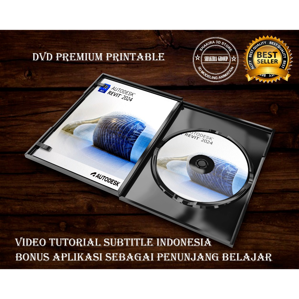 Jual DVD Revit 2024 Architecture Mep Structure Video Tutorial Mastering SUBTITLE BAHASA ...
