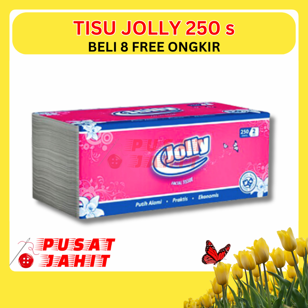 Jual TISU JOLLY 250 Sheet 2 ply Tissue | Shopee Indonesia