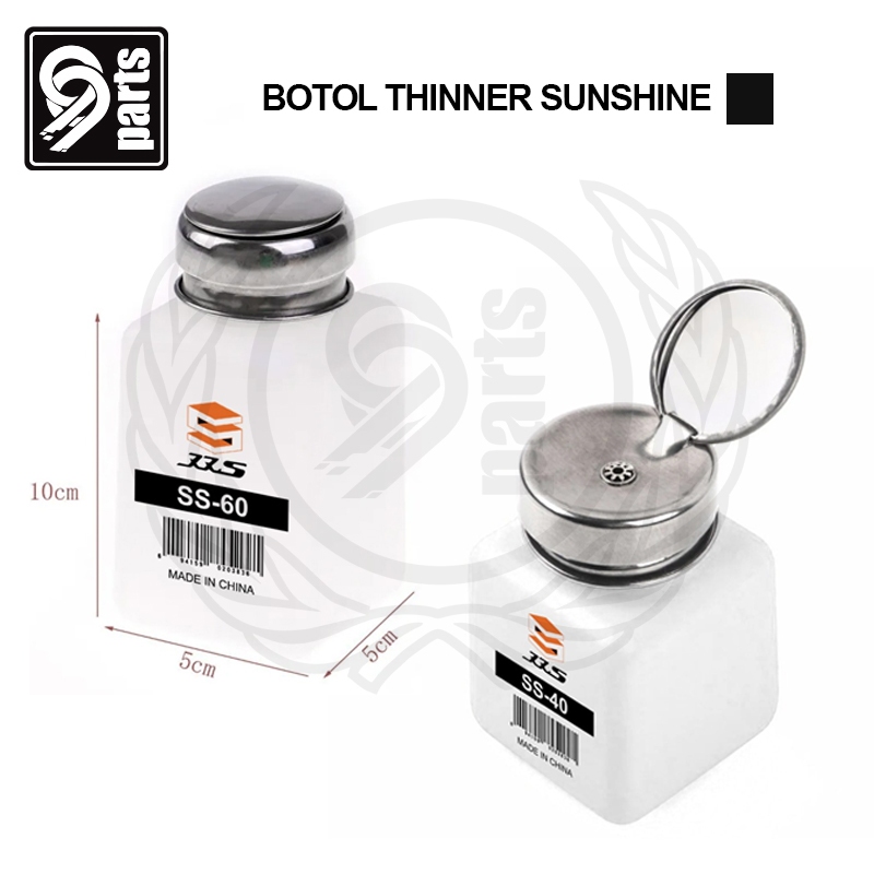 Jual Botol Thinner Sunshine SS-60 / Botol Thinner Sunshine SS-40 / Tempat Thinner / Wadah ...