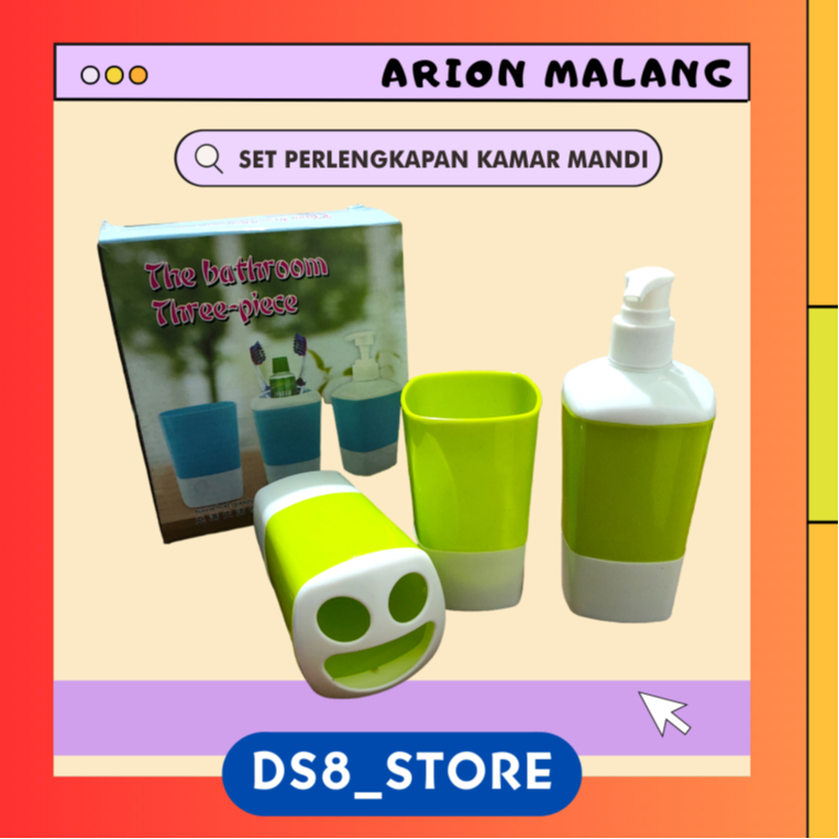 Jual Peralatan Kamar Mandi SET-1 FANCY | Shopee Indonesia