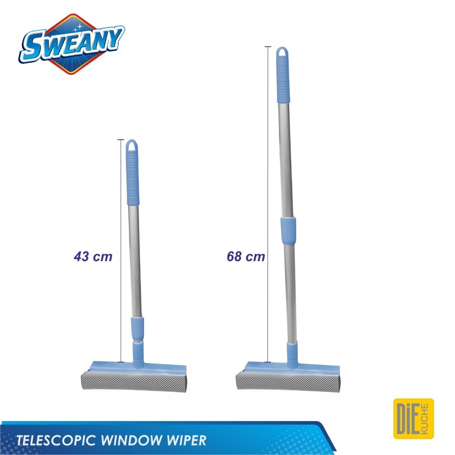 Jual SWEANY TELESCOPIC WINDOW WIPER/ PEMBERSIH KACA GAGANG TELESCOPIC ...
