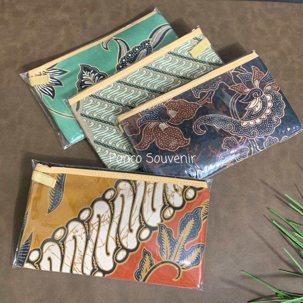 Jual 20 Pcs Dompet Batik Resleting 19,5 x 11,5 Cm Kemasan Plastik ...