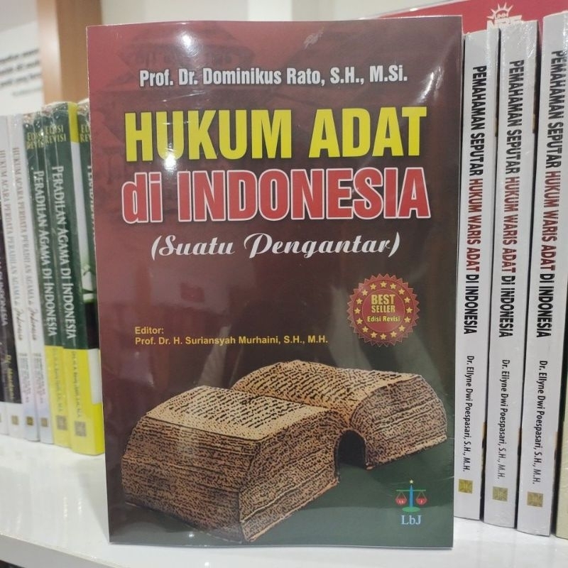 Jual Hukum Adat Di Indonesia (Suatu Pengantar) Edisi Revisi - Prof. Dr. Dominikus Rato | Shopee ...