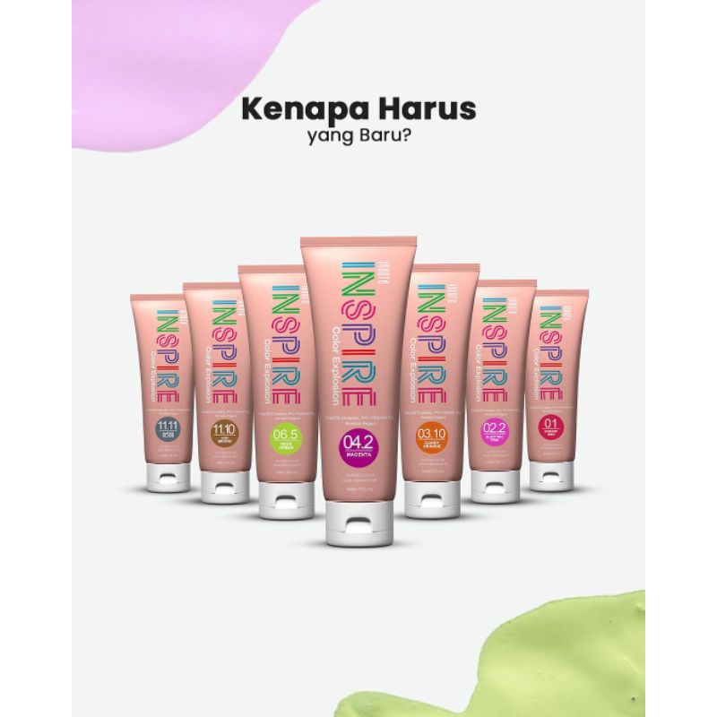 Jual INAURA INSPIRE NUTRIE COLOR SEMI PERMANENT | Shopee Indonesia