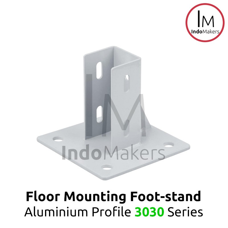 Jual Aluminium Profile Foot Stand / Foundation Base Plate Fixed Series ...