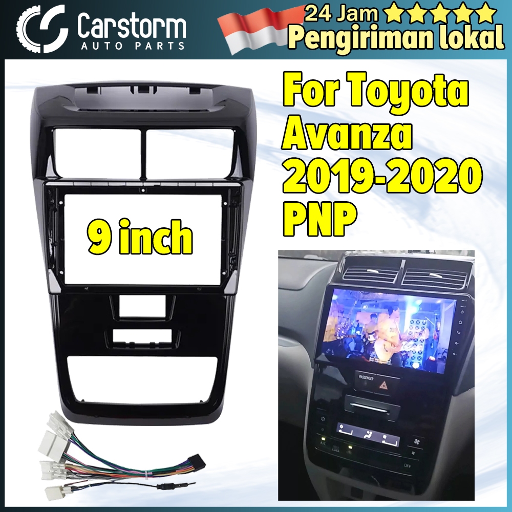 Jual Carstorm Frame Head Unit Android 9 inch Mobil Toyota Avanza 2019 ...