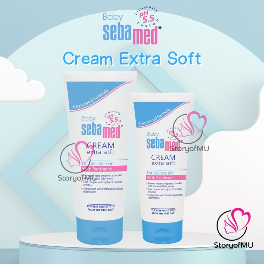 Jual StoryofMU SEBAMED Baby Cream Xtra Soft 50ml 200ml - Krim Bayi ...
