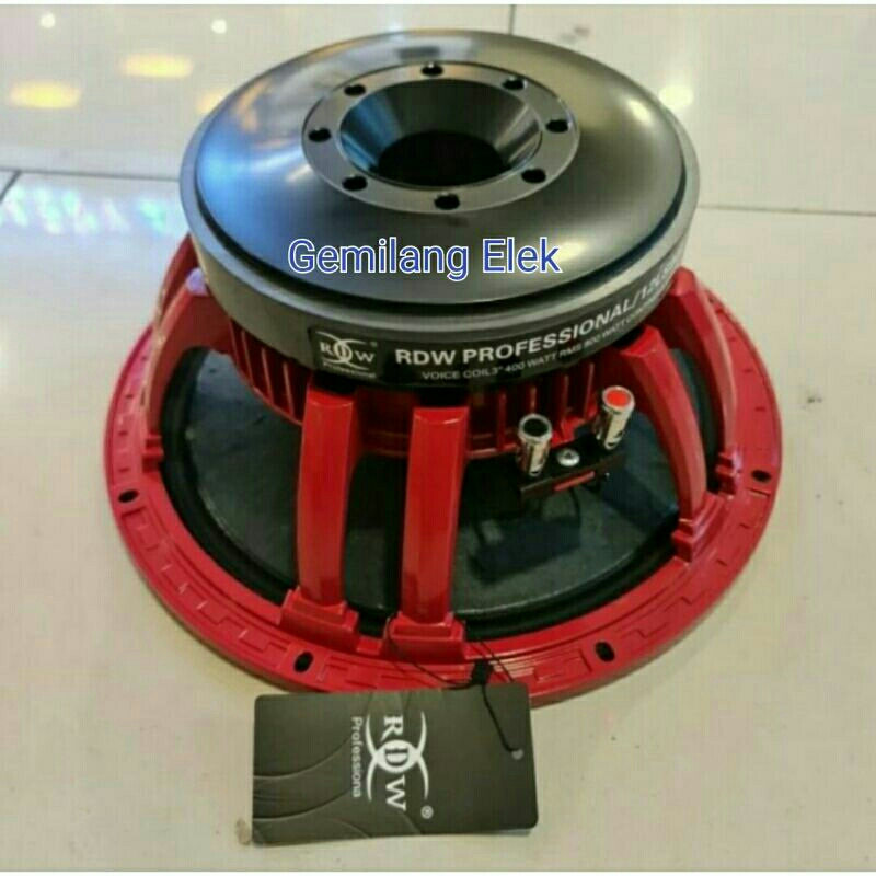 Jual SPEAKER KOMPONEN RDW 12LS003 12 INCH COIL 3 | Shopee Indonesia