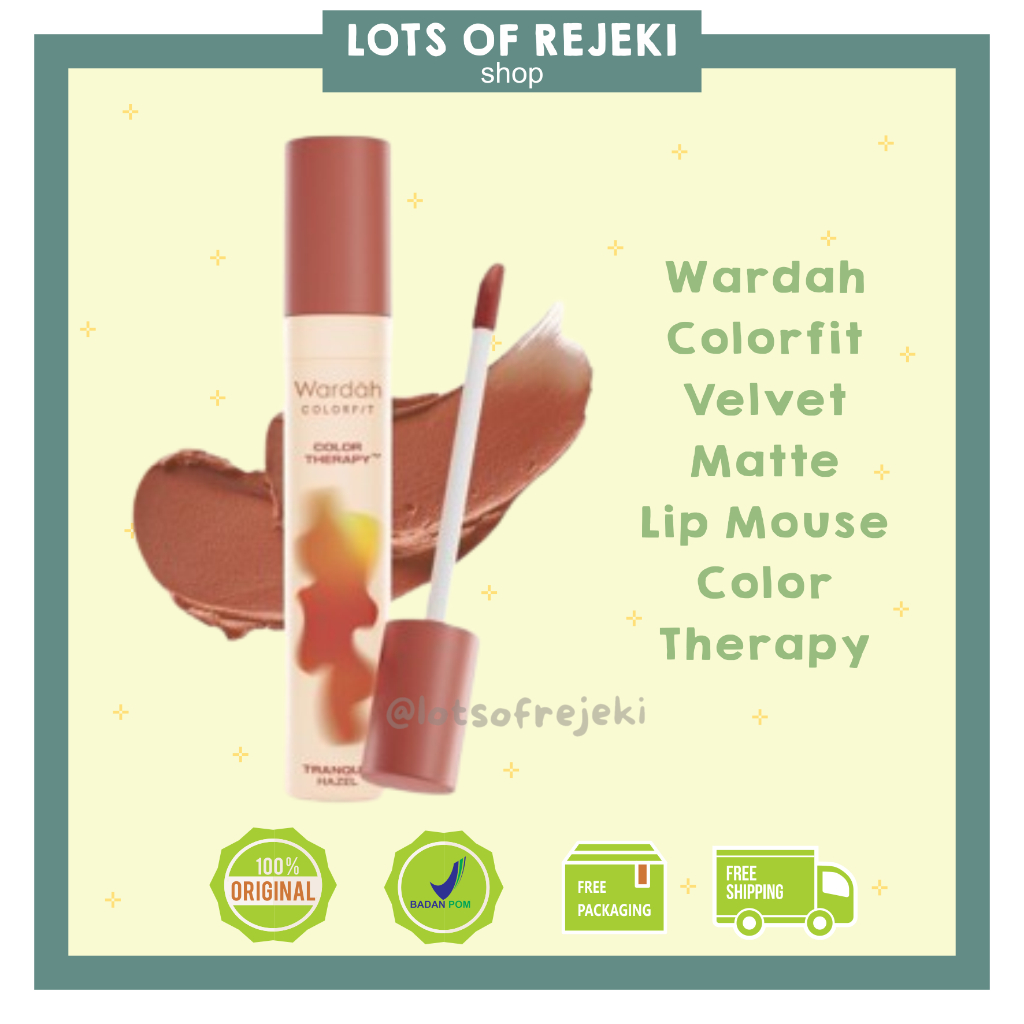 Jual Wardah Colorfit Velvet Matte Lip Mousse Color Therapy | Shopee ...