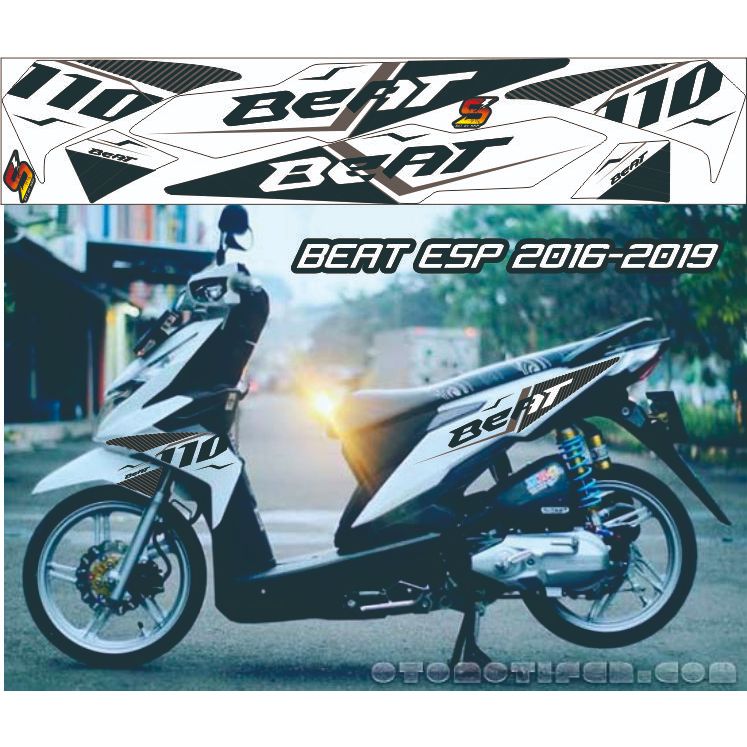 Jual STRIPING VARIASI MOTOR HONDA BEAT ESP 110 VARIASI SIMPLE STRIPING ...
