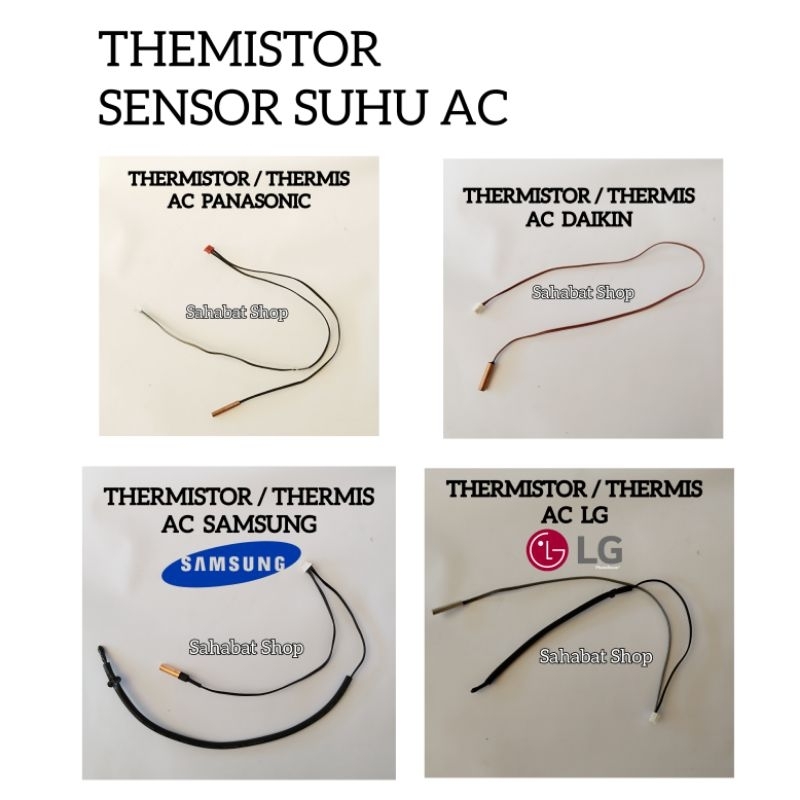 Jual THERMISTOR AC SENSOR SUHU AC SAMSUNG LG PANASONIC DAIKIN MULTI ...