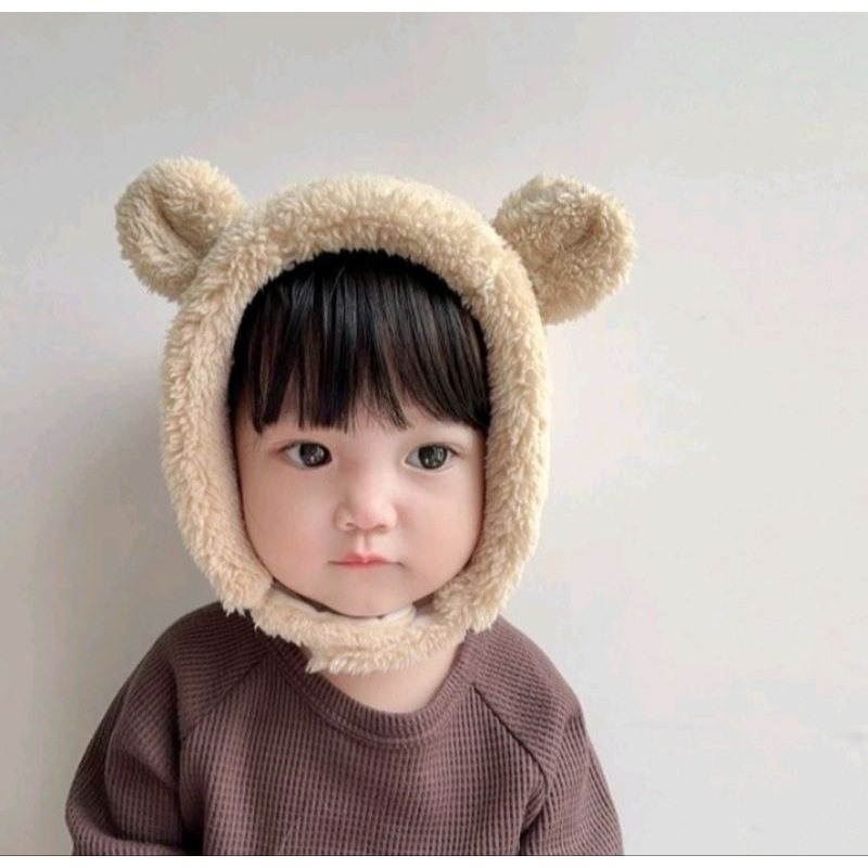 Jual topi anak model beruang 1-4 tahun | Shopee Indonesia