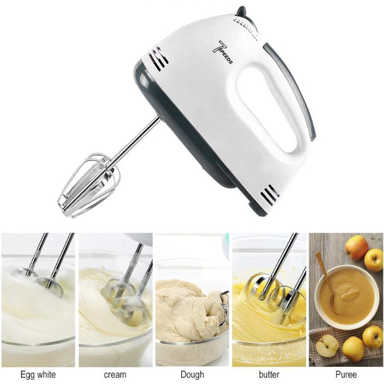 Jual Harga Diskon Hand Mixer 7 Speed Kocokan Adonan Telur 7 Speeds ...