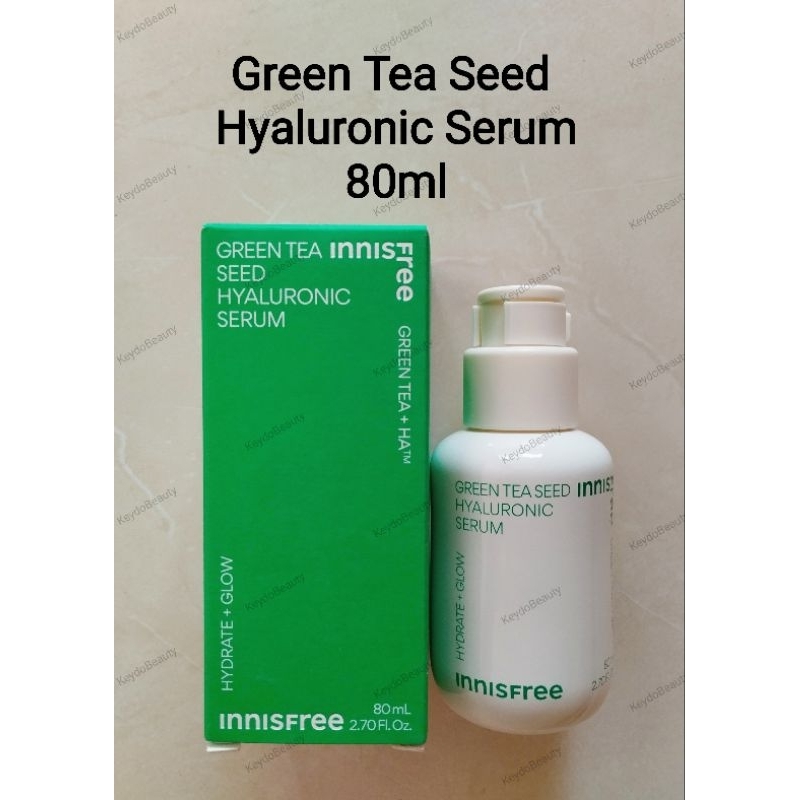 Jual Innisfree Green Tea Seed Hyaluronic Serum 80ml/130ml(Exp 2027/08 ...