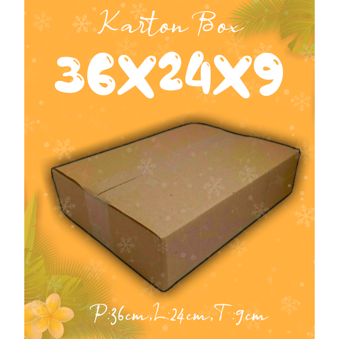 Jual KARTONBOX 36X24X9 (KARDUS PAKING/KARDUS POLOS/KARDUS MINI ...