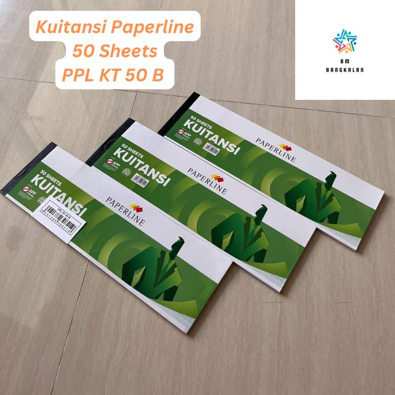 Jual Buku Kwitansi / Kuitansi Paperline Besar PPL KT50B besar | Shopee ...