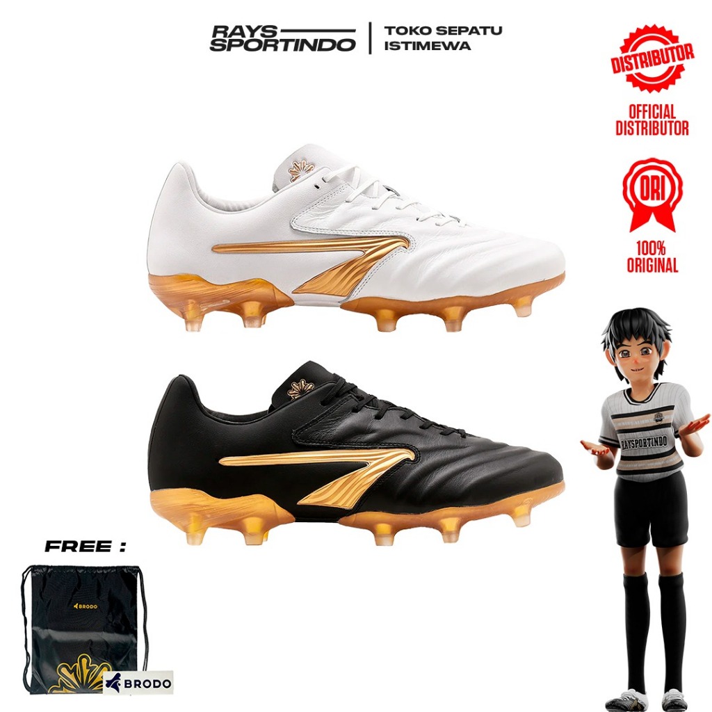 Jual BRODO ACTIVE MEZZALA PRO FG - WHITE TGS WHITE | Shopee Indonesia