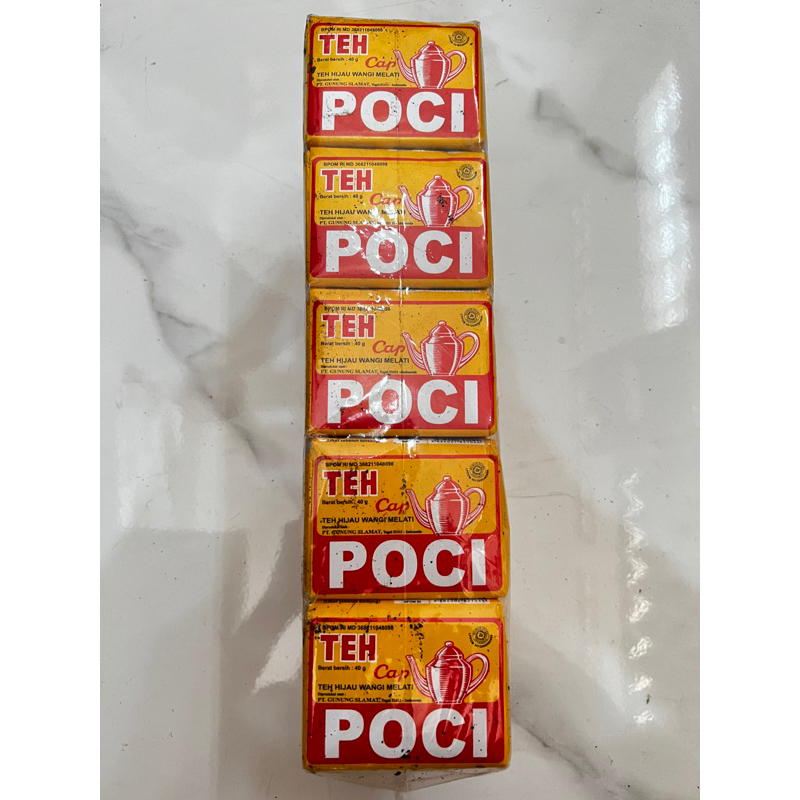 Jual Teh Poci Hijau dan Kuning 1 pack isi 10 x 40 gr | TEH POCI | Teh ...