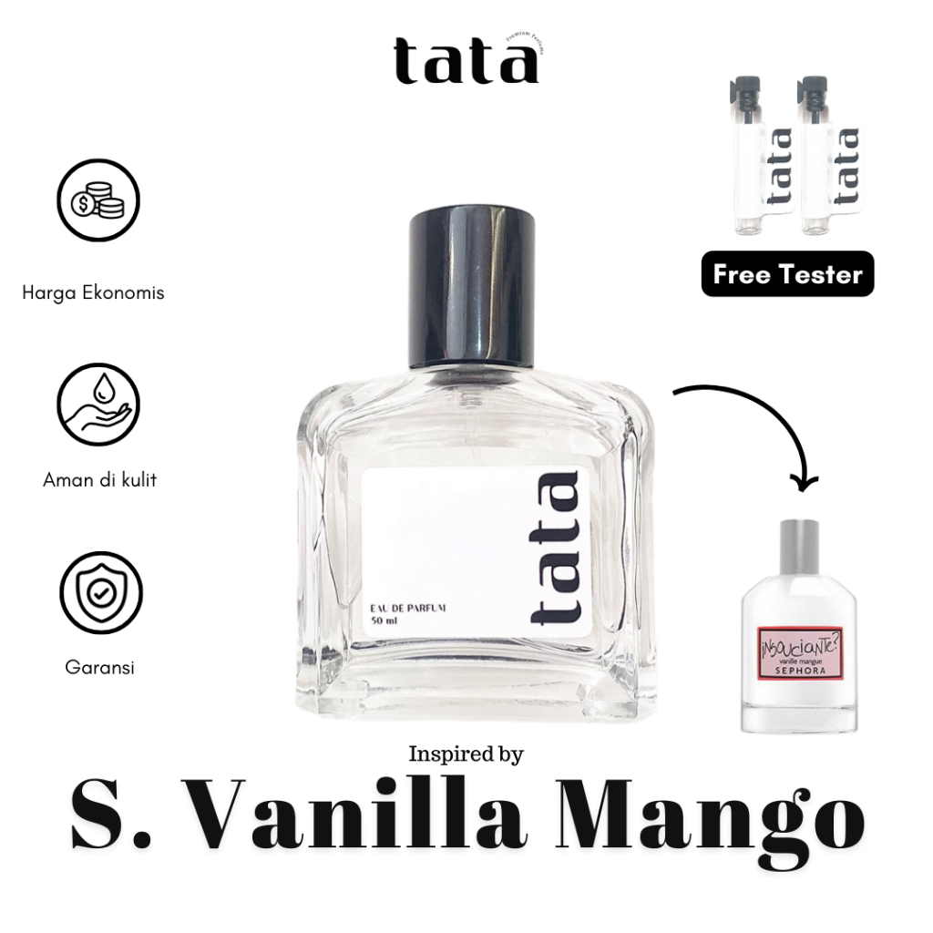 Jual S. Vanilla Mango Inspired Premium Parfum by Tata Perfume | Shopee ...