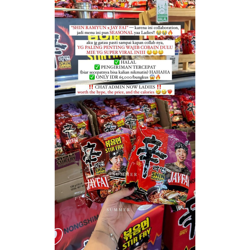 Jual SHIN RAMYUN x JAYFAI | Shopee Indonesia