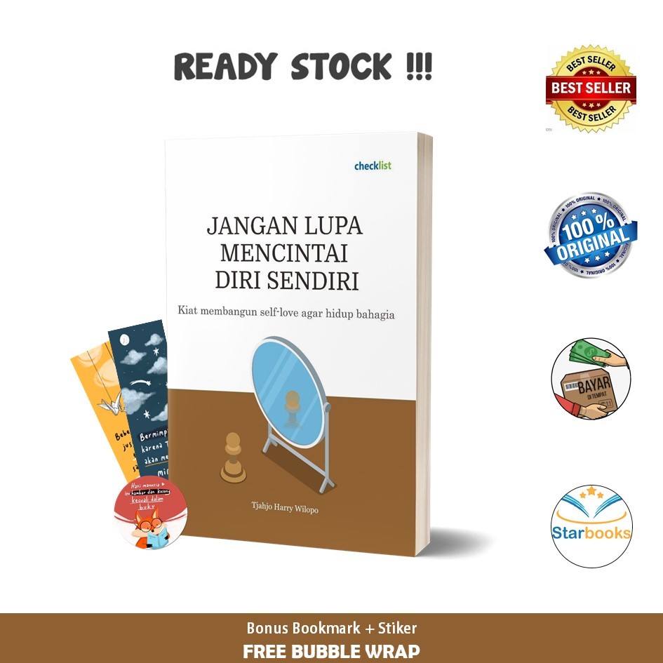 Jual Buku Jangan Lupa Mencintai Diri Sendiri - Checklist (Buku Motivasi) | Shopee Indonesia