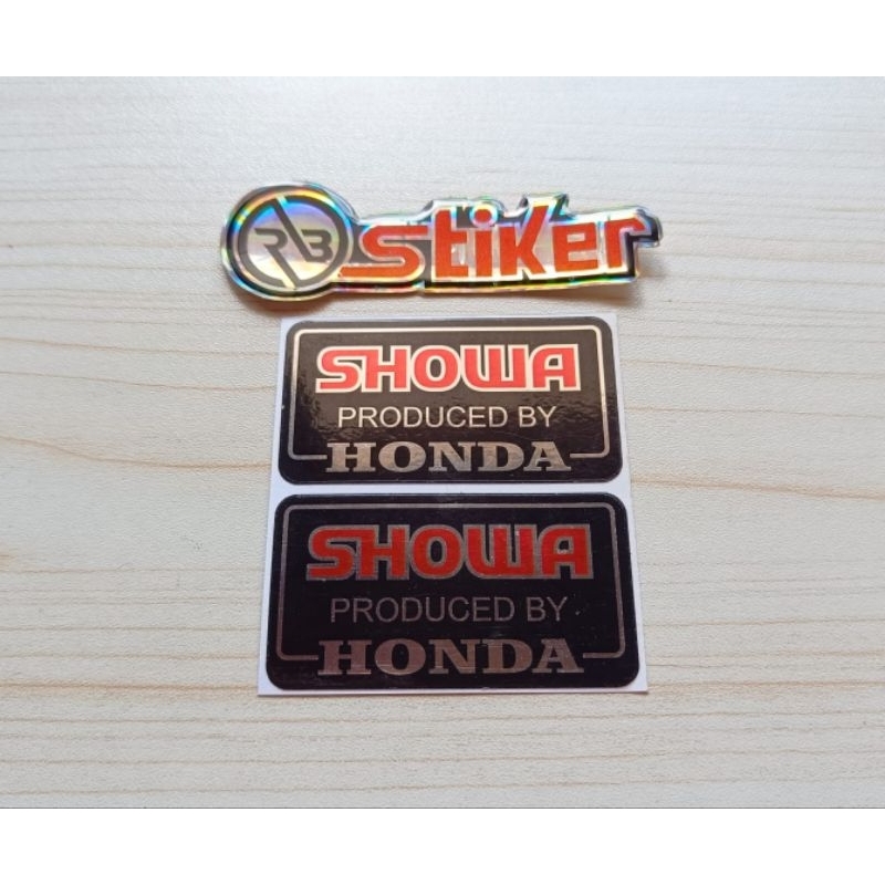 Jual Stiker shock motor HONDA SHOWA princut 2 pcs | Shopee Indonesia