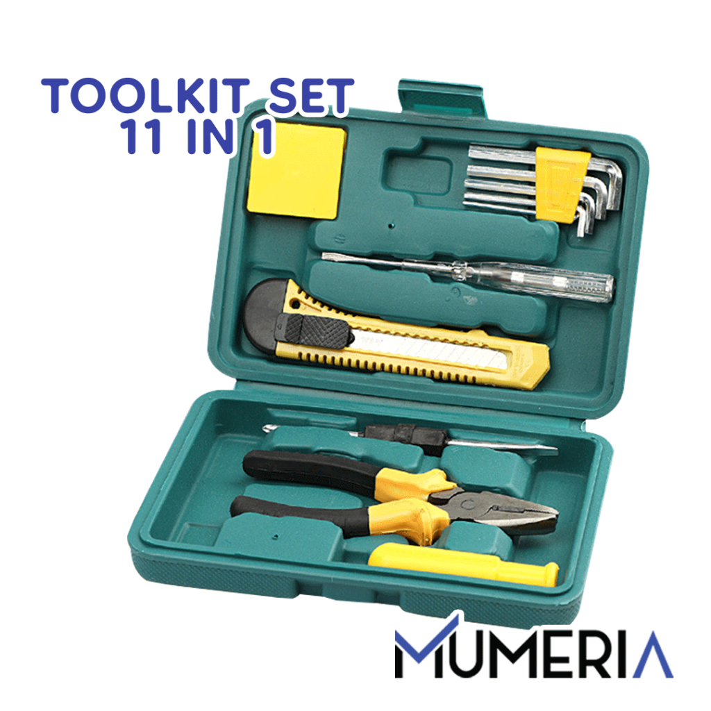 Jual Tool Kit Set Perkakas 11 In 1 Alat Perlengkapan Pertukangan ...