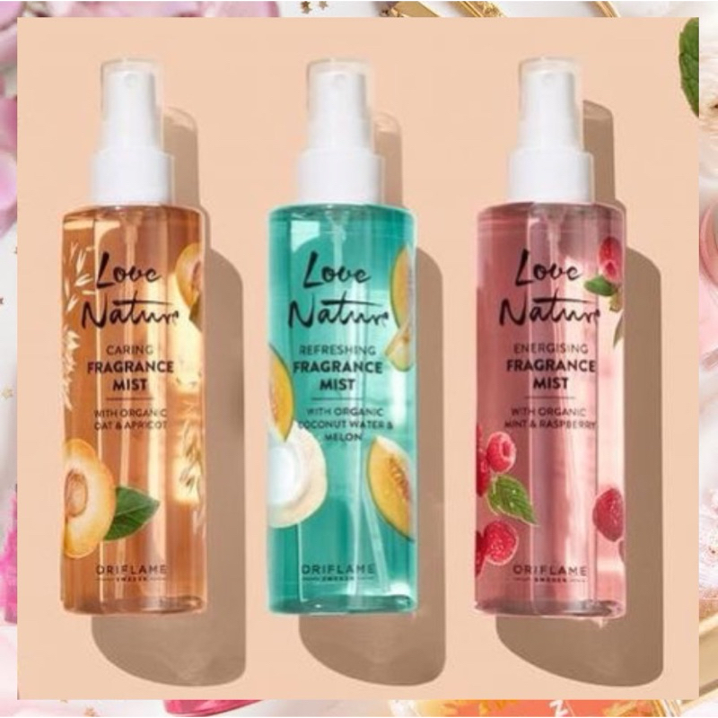 Jual Love nature Energising Fragrance Mist with Organic Mint ...