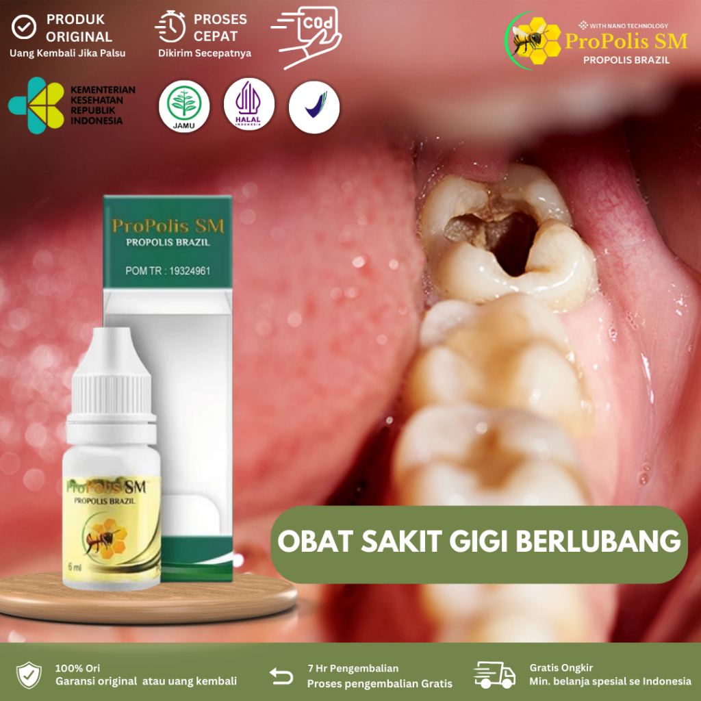 Jual Obat Sakit Gigi Nyeri Linu, Pembersih Gigi dan Atasi Bau Mulut Tak ...
