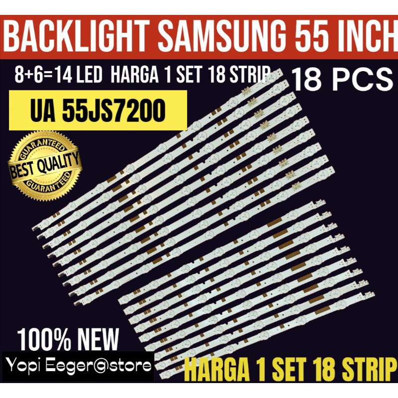 Jual BACKLIGHT TV LCD LED SAMSUNG 55 INCH UA-55JS7200 BACKLIGHT TV SAMSUNG 55 INCH | Shopee ...