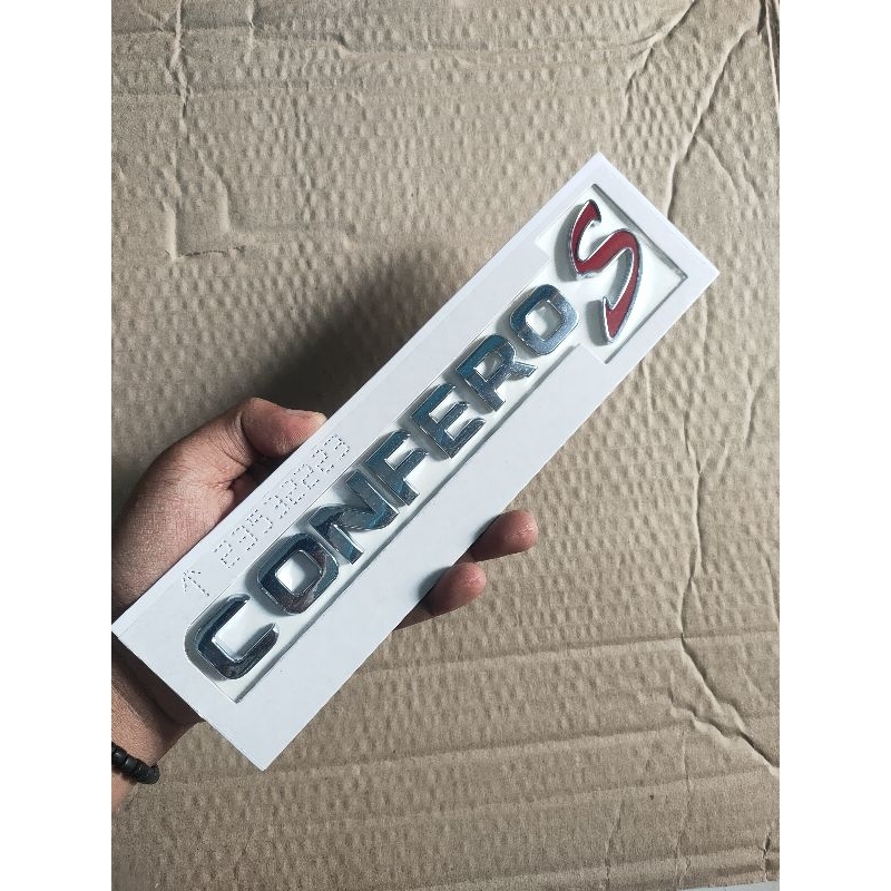Jual Emblem / Logo tulisan CONFERO S PART ORIGINAL | Shopee Indonesia