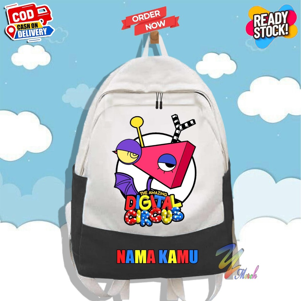 Jual Tas Ransel Anak Zooble / Bacpack Anak The Amazing Digital Circus ...