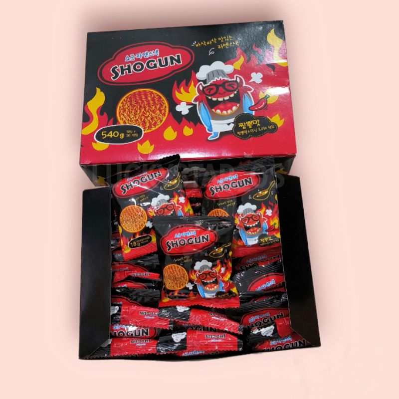 Jual PROMO! SHOGUN MIE VARIAN BARU JJAMPPONG 540GR ISI 30PCS | Shopee ...