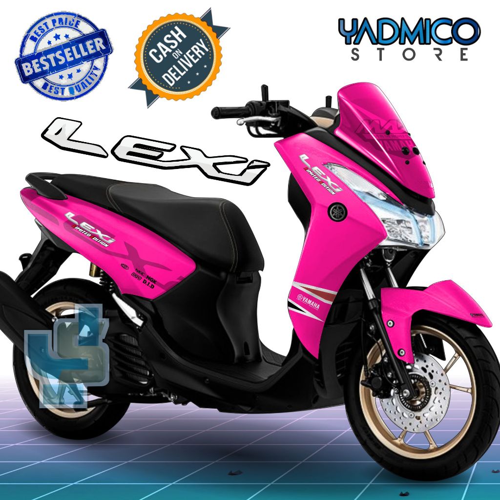 Jual Decal Lexi 125 Full Body - Stiker Motor Yamaha Lexi 125 Full Body ...