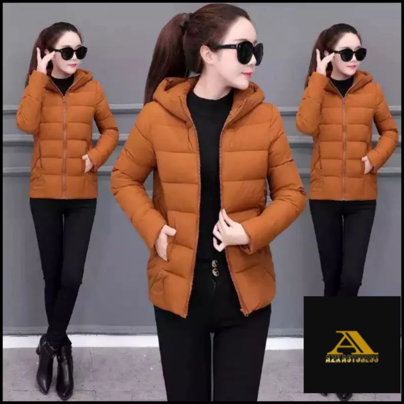 Jual jaket winter wanita jaket tebal hangat #jaket musim dingin ...