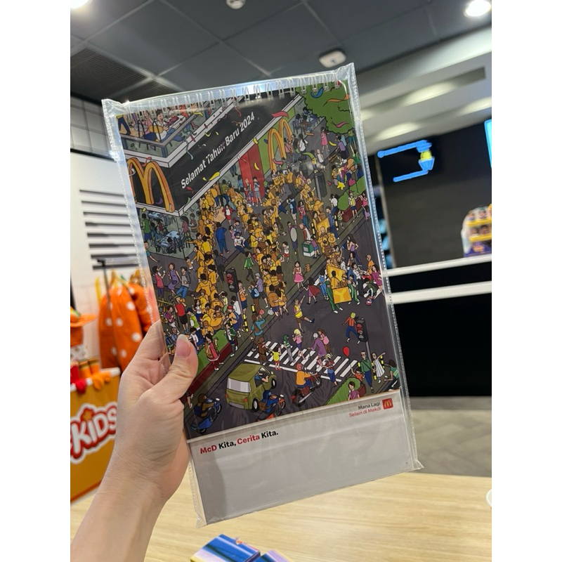 Jual Kalender Mekdi / Calender Mcdonalds MCD | Shopee Indonesia